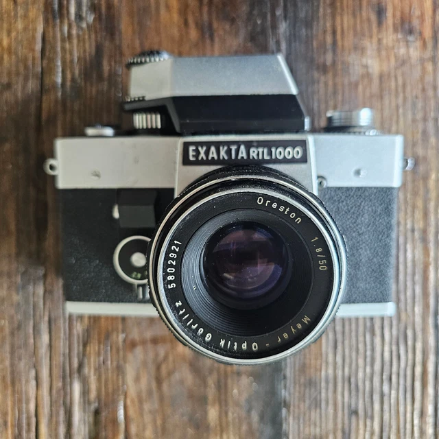 EXAKTA RTL 1000 with Meyer-Optik Görlitz Oreston 50mm f/1.8 – Vintage ...