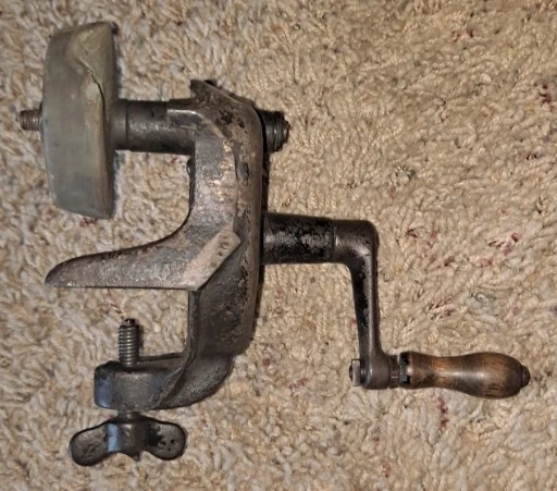 ANTIQUE VINTAGE OLD Tool Hand Crank Bench Grinder / Sharpener £57.30 ...