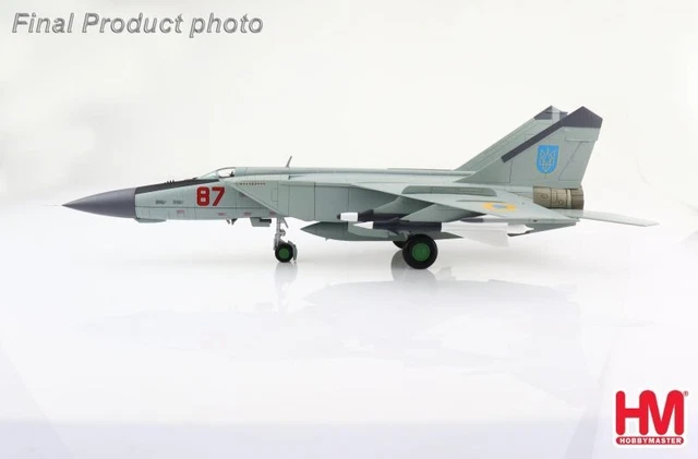 HOBBY MASTER 1:72 HA5609 Mikoyan-Gurevich MiG-25PDS Foxbat-E Ukrainian AF 933 EUR 140,00 ...