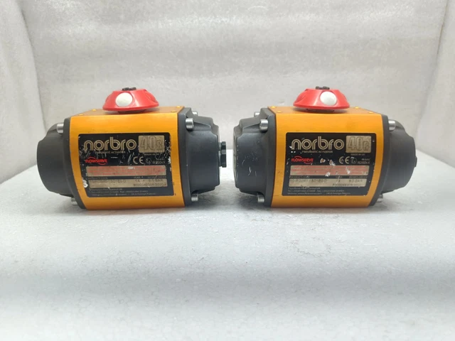 NORBRO FLOWSERVE 40R 10-RDB40-1SD1E0-D Pneumatischer Stellantrieb EUR ...
