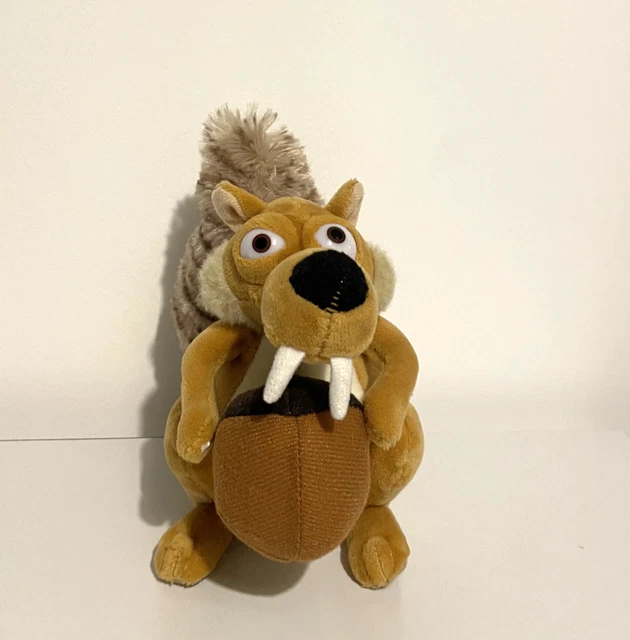 ICE AGE Scrat Plush Soft Cartoon Squirrel Figure Stuffed Animal Doll £9 ...