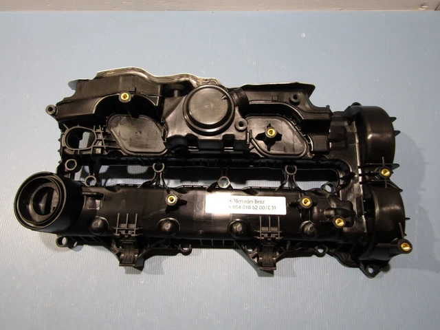 MERCEDES W205 W213 Cylinder Head Cover OM654 Genuine A6540165200 REF X3 ...