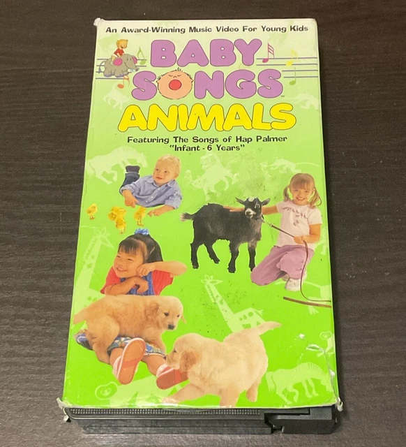 BABY SONGS: ANIMALS - Sing Dance & Laugh Vhs Video, Zoo Farm Pet Stores ...