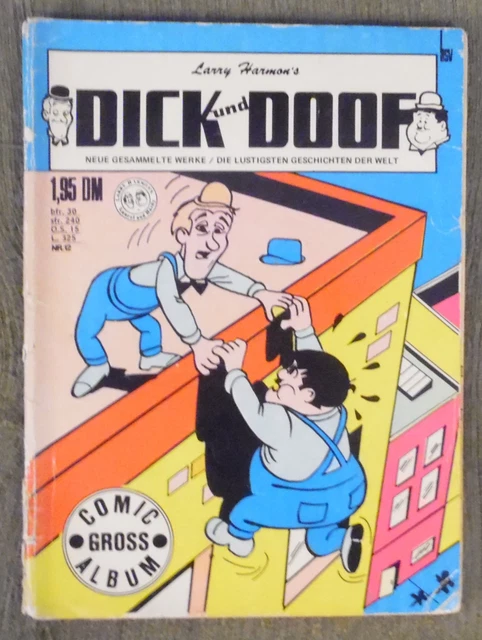 DICK UND DOOF Comic Gross Album Nr 12 , BSV , 1971 , Z 3 EUR 7,99 ...