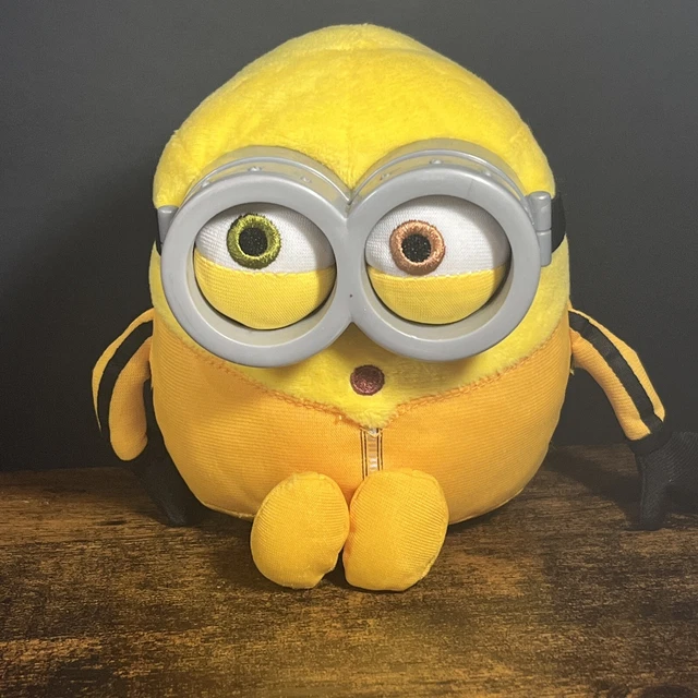 MINIONS RISE OF Gru Plush Yellow Black Plush 6" Toy $9.09 - PicClick
