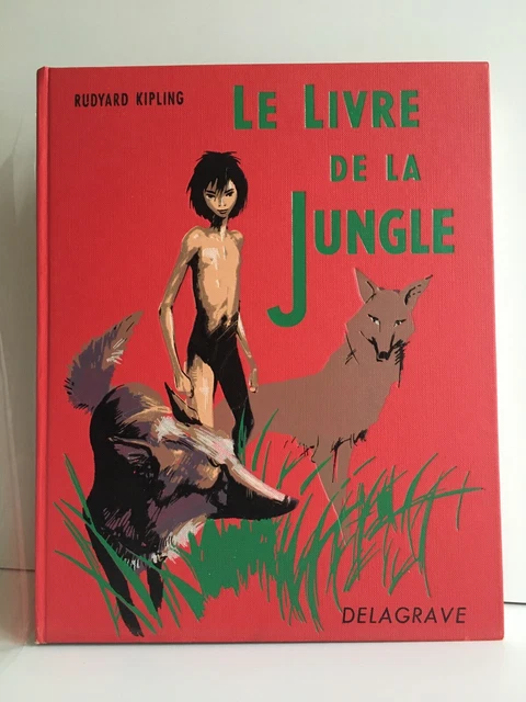 RUDYARD KIPLING LE LIVRE DE LA JUNGLE ill. Paul Durand Delagrave 1965 ...