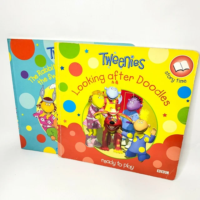 X2 'TWEENIES READY to Play' Book Bundle (Paperback 1999-2000) Y2K, Kids ...