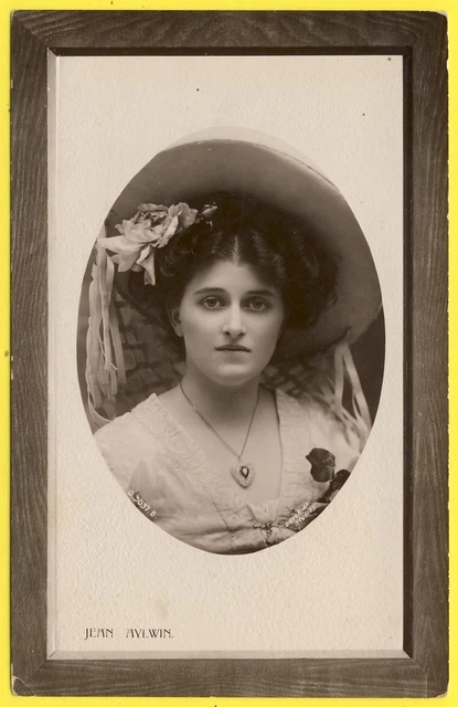 CPA POST CARD SCOTTISH ACTRESS "JEAN AYLWIN" PHOTOGRAPH DOVER St ...