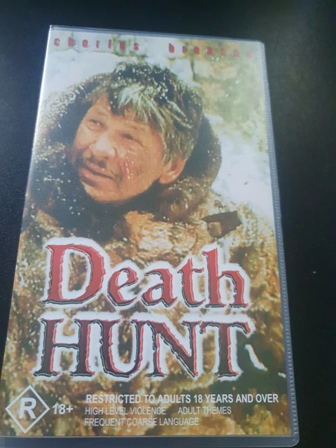 DEATH HUNT VHS Charles Bronson Small Box $15.00 - PicClick AU