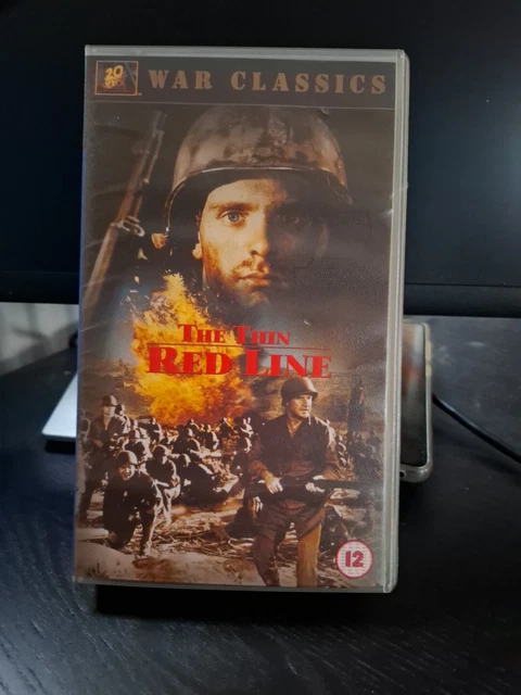THE THIN RED Line, VHS Video, War Classics, Jack Warden, Cert 12 £5.99 ...