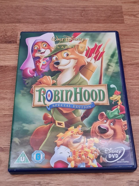 DISNEY: ROBIN HOOD [Special Edition] (DVD, 1973) £0.99 - PicClick UK