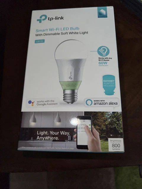 TP-LINK LB110 LAMPADINA LED Smart Wi-Fi con luce bianca morbida ...