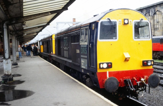 98138 ORIGINAL COLOUR Railway Slide Class 20 306 & 20 310 At Carlisle ...