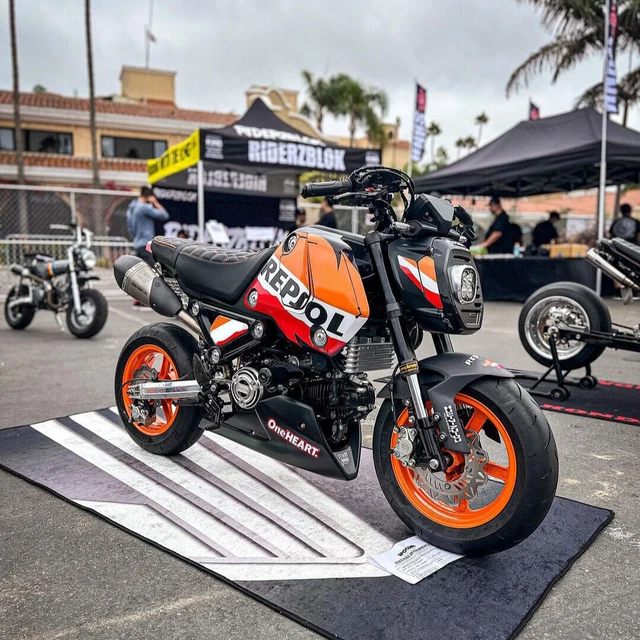 GROM REPSOL MSX125 Graphics RCV125 Decal Sticker Kit 2021 2022 2023 ...