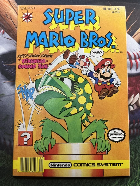 SUPER MARIO BROS. #1 Valiant Comics (1991) - Nintendo Comic System ...