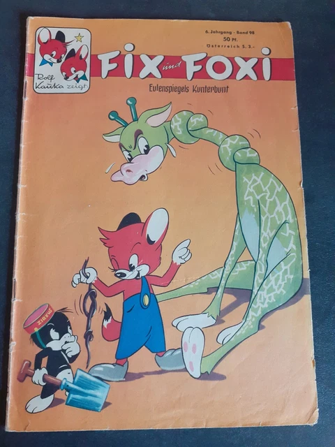 FIX UND FOXI Bd.:98 - Pabel / Kauka , mit 1. Tom und Biber (m11103) EUR 116,95 - PicClick DE
