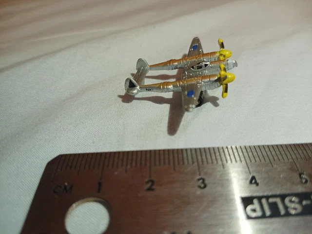 MICRO MACCHINE MILITARI: P-38 Lightning Fighter WW2 Aereo Galoob ...