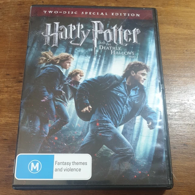 HARRY POTTER DEATHLY Hallows Part 1 DVD R4 Daniel Radcliffe, Rupert ...