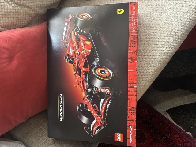 LEGO TECHNIC: SCUDERIA Ferrari SF-24 F1 Race Car (42207) Official Brand ...