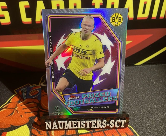 PF-1 ERLING HAALAND - 🔥 2022 PRIZED FOOTBALLERS TOPPS FINEST UCL 🔥 BVB EUR 9,99 - PicClick DE