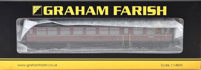 GRAHAM FARISH 374-611 BR Hawksworth Auto Trailer Coach W228W in BR ...
