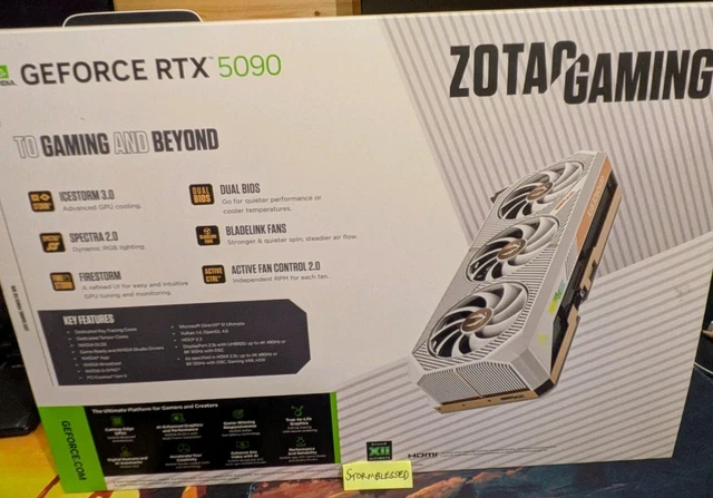 ZOTAC GEFORCE RTX 5090 Solid OC 32GB GDDR7 Graphics Card, White £2,148. ...