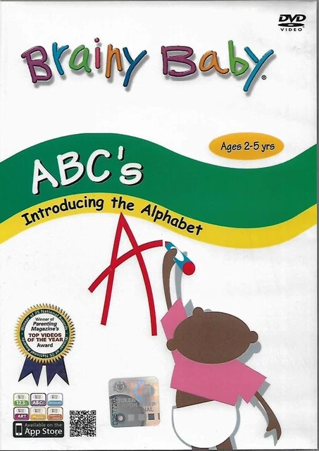 BRAINY BABY ABC Introducing Alphabet DVD Region 0 Malaysia Release Age ...