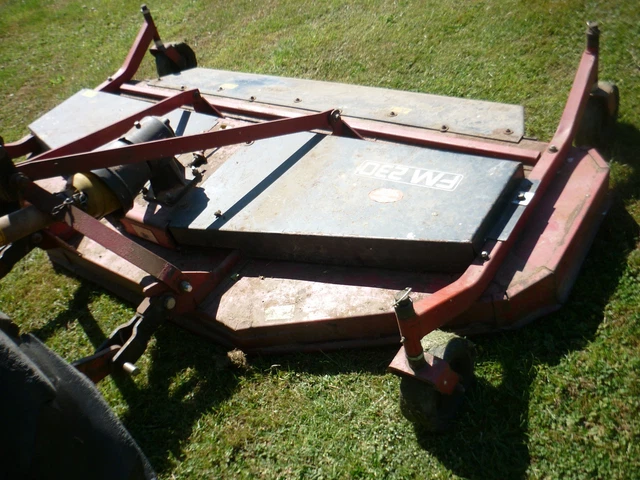 GRASS TOPPER FINISHING mower 3 point linkage tractor mounted TECMA ...