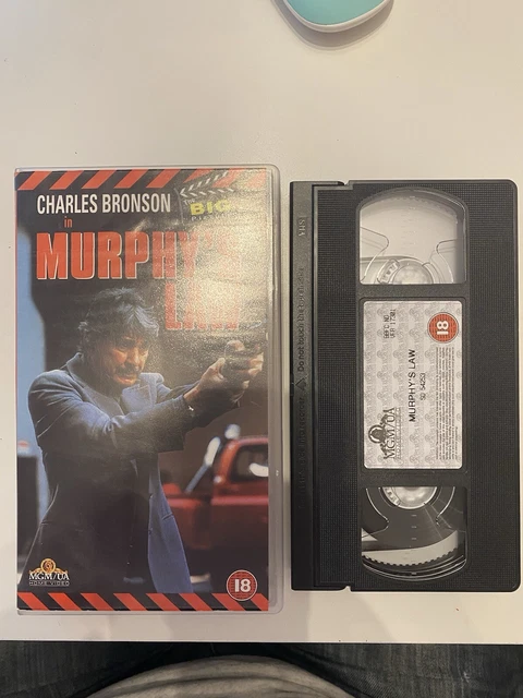 MURPHY'S LAW - Charles Bronson VHS Video £8.61 - PicClick UK