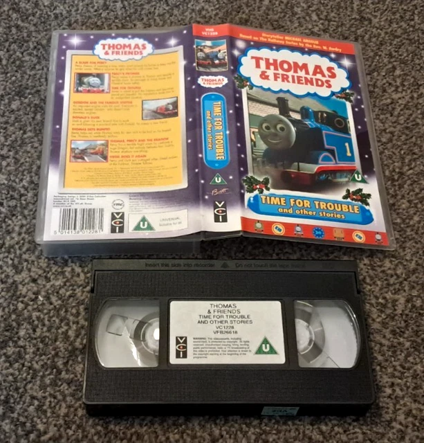 THOMAS & FRIENDS Time For Trouble & Other Stories Pal Vhs Video Kids ...