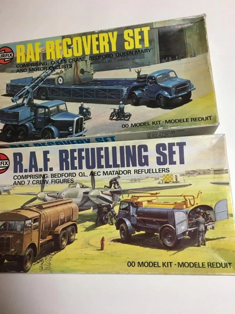 RAF REFUELING SET all complete OK & STARTED recovery set 1/72 Airfix ...