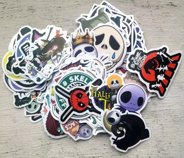 NIGHTMARE BEFORE CHRISTMAS Stickers Mystery Pack Random Sticker Lot of ...