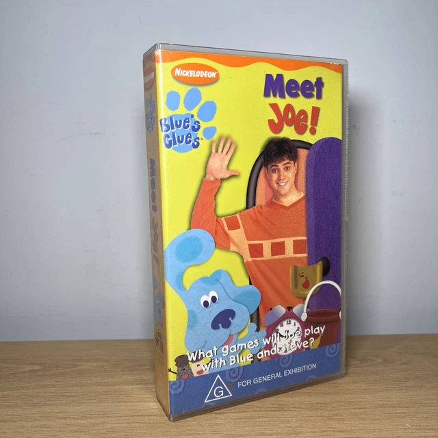 NICK JR BLUES Clues Meet Joe! 2002 Rare Vintage VHS Tape OOP £58.27 ...