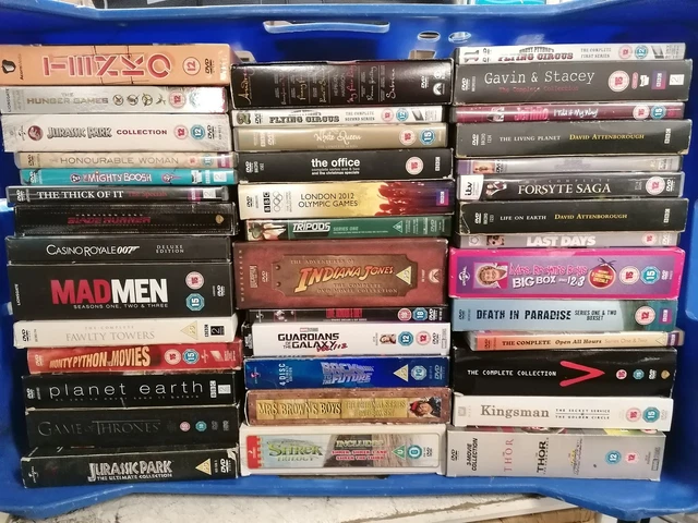 BBC ITV CHANNEL 4 SKY DVD Box Set TV Series and Movies Job Lot ...