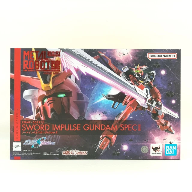 BANDAI GUNDAM SWORD Impulse Spec II Metal Robot Spirit Action Figure, 6 ...
