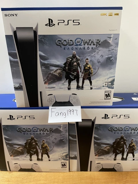 PLAYSTATION 5 DISC Console God of War Ragnarok Bundle Sony PS5 SHIPS TODAY. EUR 563,10 - PicClick DE