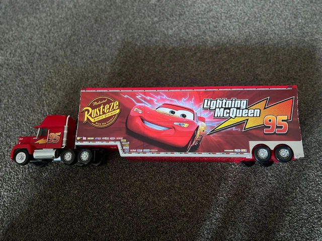 MATTEL DISNEY PIXAR Cars Rust-Eze Mack Car Storage Carrier Free Postage ...