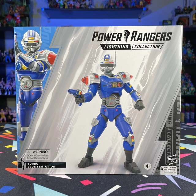 POWER RANGERS LIGHTNING Collection Turbo Blue Senturion 6" Action ...