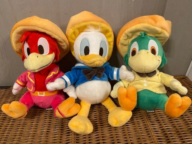 DONALD DUCK THE Three Caballeros Jose Panchito Soft Plush Doll 30cm £89 ...