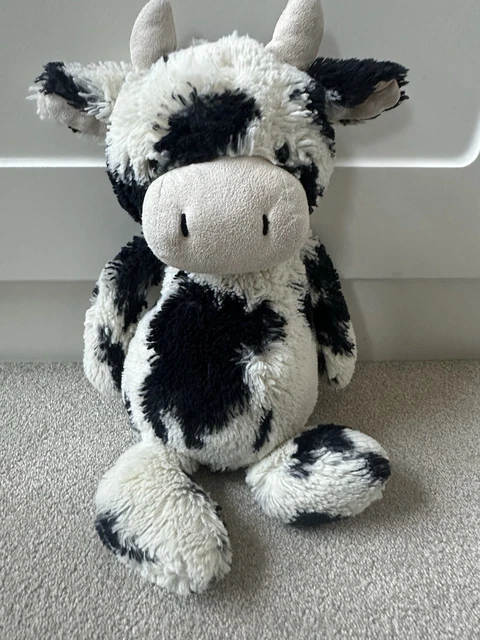 GENUINE JELLYCAT BASHFUL Cow Retired - good condition £2.22 - PicClick UK