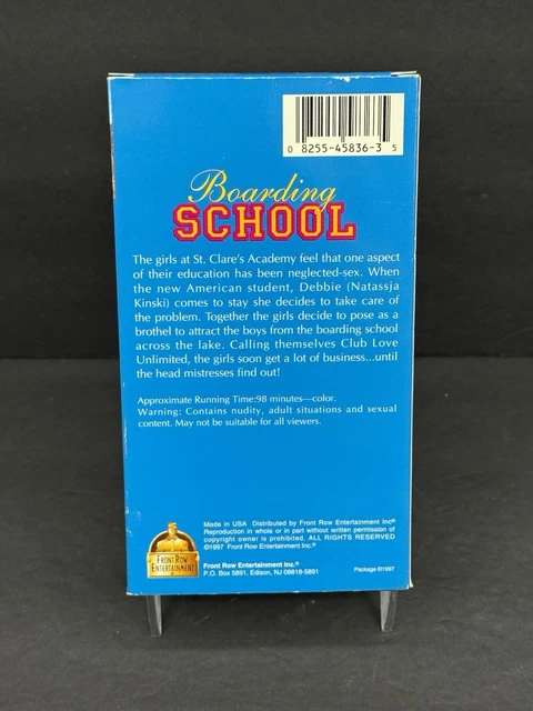 Boarding School Vhs 1997 Natassja Kinski £11 61 Picclick Uk