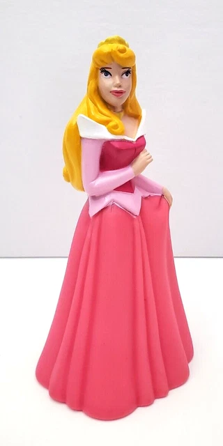 DISNEY PRINCESS AURORA Sleeping Beauty Pink 4" Plastic Figure Cake ...