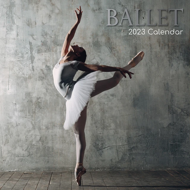 BALLET - 2023 Square Wall Calendar 16 Months Lifestyle Planner New Year ...