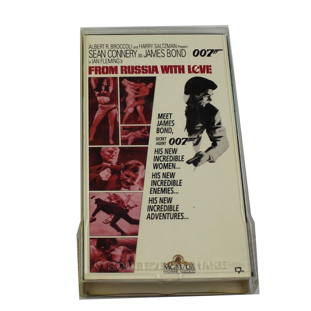 007 FROM RUSSIA with Love (VHS, 1994) Sean Connery - James Bond $4.00 ...
