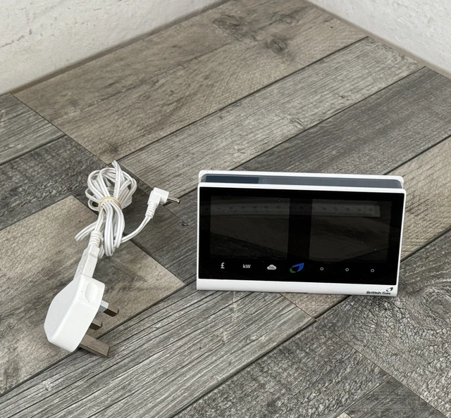 BRITISH GAS GEO IHD Duo Smart Home Energy Monitor Meter Display WORKING ...