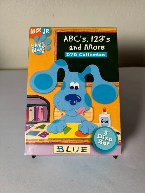 BLUE'S CLUES - ABC's 123's and More Collection 3-Disc, DVD. DISQUE ... BLUE'S CLUES - ABC's 123's and More Collection 3-Disc, DVD. DISQUE ...