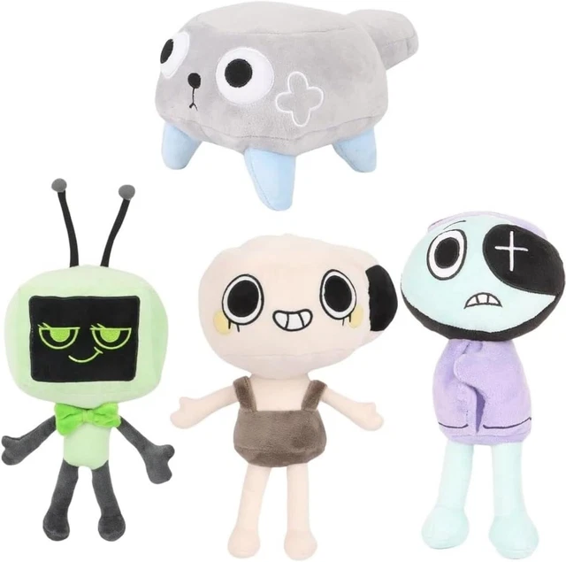 1-5 X DANDY'S World Plush Set, Pebble Vee Shelly Astro Plushies Toy for ...