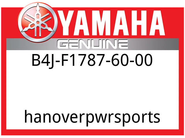 YAMAHA OEM PART B4J-F1787-60-00 EMBLEM 7 (RH) $12.91 - PicClick CA
