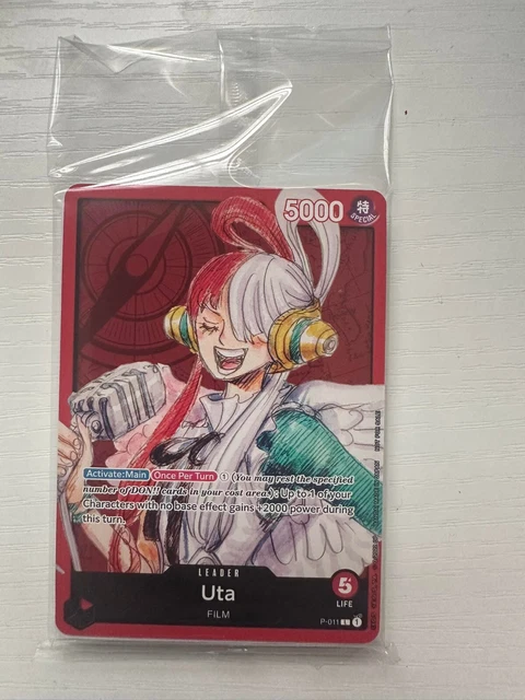 ONE PIECE UTA Film Red Promo Pack Deck Sealed English £25.00 - PicClick UK