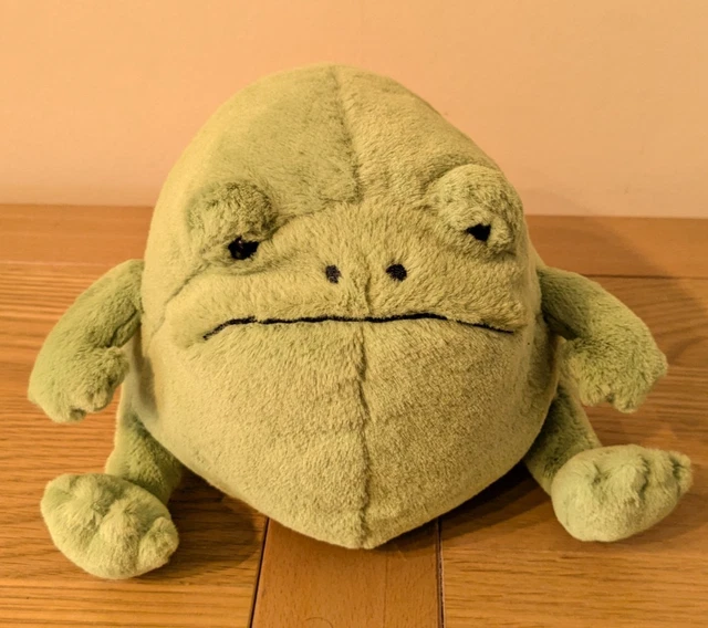 JELLYCAT RICKY RAIN Frog Plush | Lovely Condition | Tags Still Attached ...